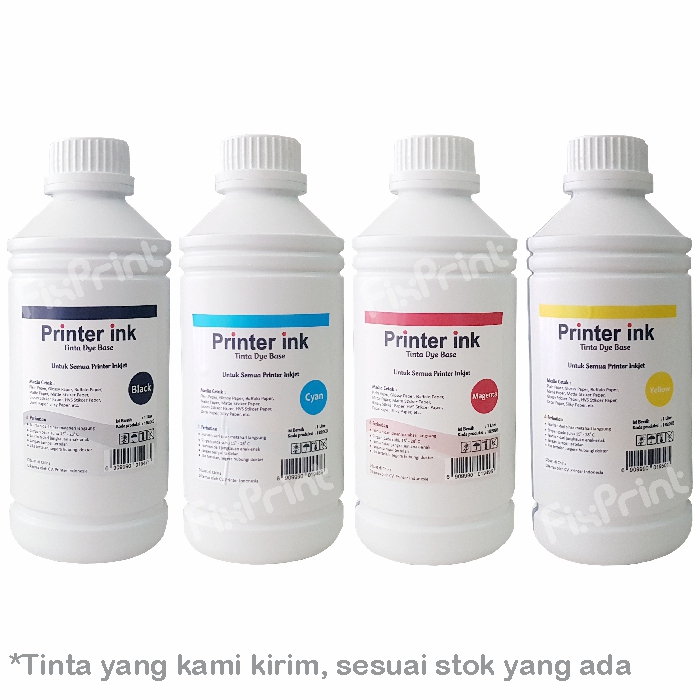Printer Ink 1 Liter Black | fixprint