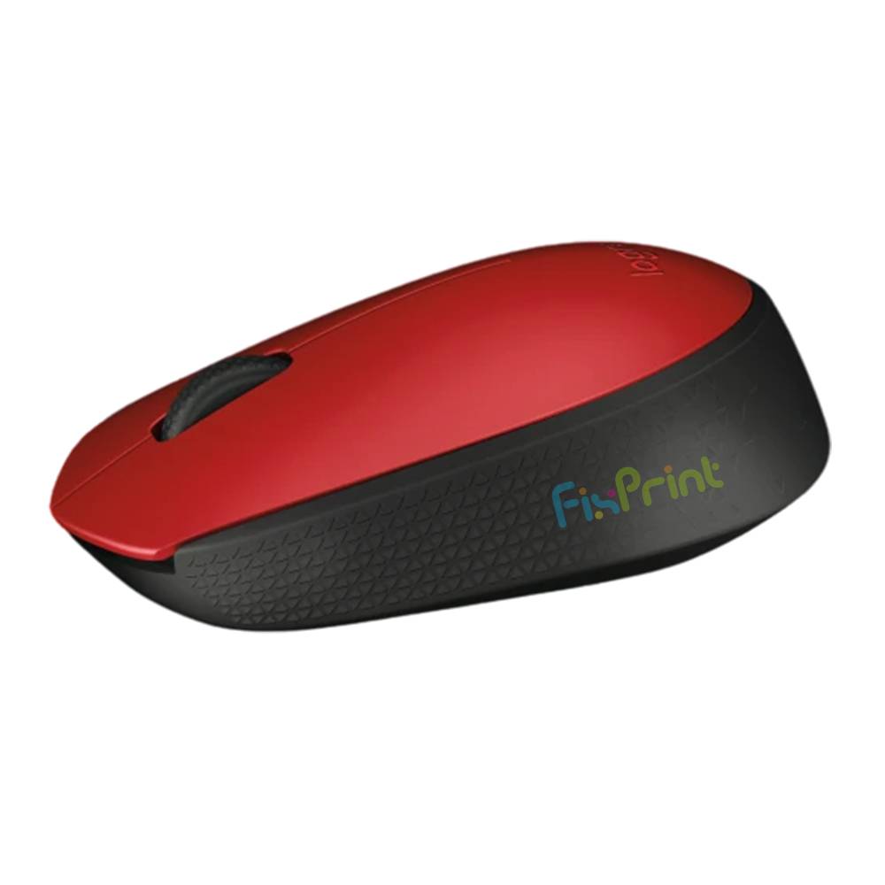 Mouse Logitech M171 Wireless Nirkabel - Red | fixprint